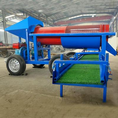China 380V/415V/440V Small Movable Gold Mining Trommel Screen for Screening Less Than 300mm Ore for sale
