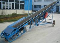 China Inclind Industrial PVC Conveyor Belt and Variable Adjustable Speed for Dryer Conveying for sale