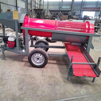 China Rotary Type Mobile Gold Mining Machine for Energy Mining Feeding Size Less Than 300mm for sale