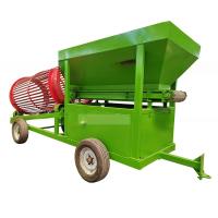 China Firewood Trommel Screener now transformed with Circular Wood Chips Rotary Drum Screen for sale