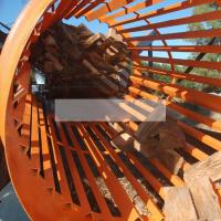China Mobile Firewood Trommel Screen with Less than 6mm or as Request Discharge Size for sale