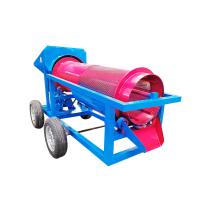 China Energy Mining Hot Mini Mobile Alluvial Gold Screening Placer Gold Washing Trommel Screen for sale