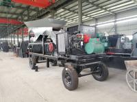 China Yellow Mobile Hammer Crusher for Quarry Aggregates Production at Affordable for sale