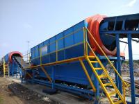 China Topsoil Compost Sand Gravel and More Rotary Trommel Screen Machine for Waste Recycling for sale