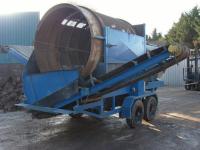 China Topsoil Compost Sand Gravel and More Rotary Trommel Screen Machine for Waste Recycling for sale