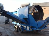 China Topsoil Compost Sand Gravel and More Rotary Trommel Screen Machine for Waste Recycling for sale