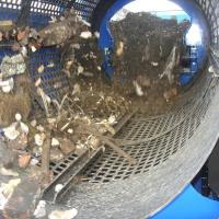 China Topsoil Compost Sand Gravel and More Rotary Trommel Screen Machine for Waste Recycling for sale