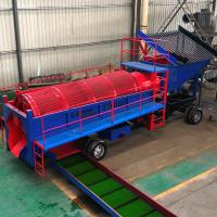 China Fast and Easy Gold Mining with Energy Mining PORTABLE Gold Diamond Trommel Wash Plant for sale