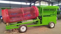 China Supply Manual for Installation Circular Wood Chip Firewood Trommel Screen Rotary Drum for sale
