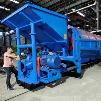 China Installation Guide Included Rotary Portable Drum Trommel Screen for Washing Gold Ore for sale
