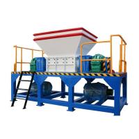 China Mobile Double Shaft Waste Iron Car Shell Metal Shredder Machine for Long Service Life for sale
