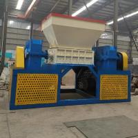 China Mobile Double Shaft Waste Iron Car Shell Metal Shredder Machine for Long Service Life for sale