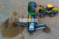 China High Capacity GTS 1540 Mobile Trommel Screen for Compost Rotary Drum Screen Sale for sale