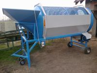 China Screening Compost Sieving Rotary Trommel Screen Machine 30-150 Tons per Hour Capacity for sale