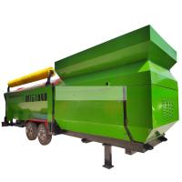 China Mobile Compost Tumbler Trommel Drum Screen for Big Capacity of 50-500 tons per hour for sale