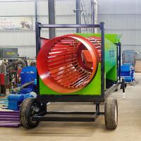 China Portable Trommel Screen The Perfect Choice for Soil Compost Gravel Firewood Screening for sale