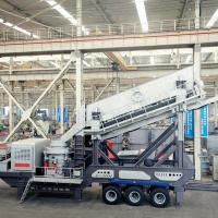 China Integrative Portable Mobile Quarry Plant Machine and Easy Operation with Welding Frame for sale