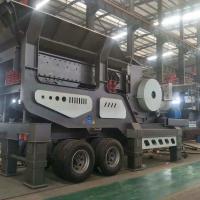 China Integrative Portable Mobile Quarry Plant Machine and Easy Operation with Welding Frame for sale