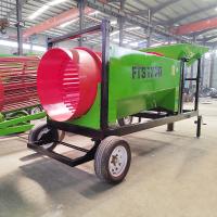 China Carbon Steel Rotary Heavy Duty Rock Sittler Drum Trommel Screens for Waste Management for sale
