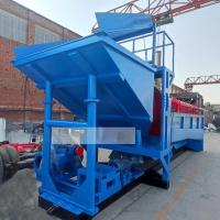 China 3000 KG Capacity High Recovery Gold Mining Equipment in Ghana Mobile Gold Washing Plant for sale