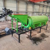 China 50-500t/h Capacity Counter Flow Firewood Chip/Compost Fertilizer Rotary Drum Screen for sale