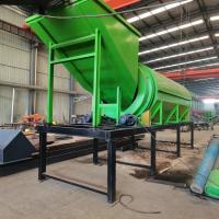 China 50-500t/h Capacity Counter Flow Firewood Chip/Compost Fertilizer Rotary Drum Screen for sale