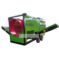 China High Capacity Mobile Compost Sifter Machine with Belt Conveyor in Australia for sale
