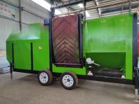 China High Capacity Mobile Compost Sifter Machine with Belt Conveyor in Australia for sale