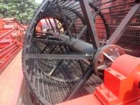 China Sea Sand Salt Washing Stainless Trommel Screen for White Sand and Customizable Models for sale