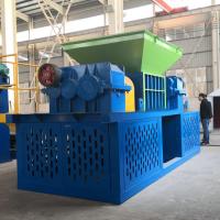 China Mobile Double Shaft Waste Iron Car Shell Metal Shredder Machine for Long Service Life for sale