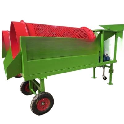 China Mobile Trommel Screen 520 KG Capacity for Topsoil and Compost Screening Operations for sale