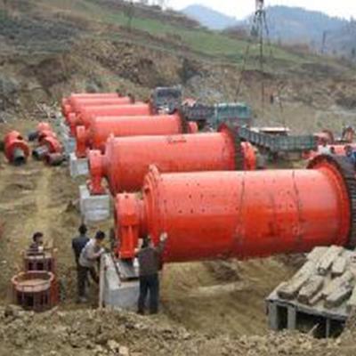 China Large Size and 100 kg 900x3000 Portable Diesel Engine Ball Mill Parts for Gold Mining for sale