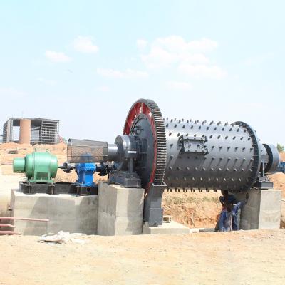 China 900 x 1800 Ball Mill Rock Crusher for Gold Ore Grinding in Tanzania Wet or Dry Type for sale