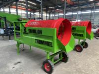 China Rotary Drum Sieve Sand and Gravel Separator Small Trommel Screen Capacity ≤15m3/h Ore for sale