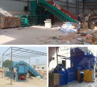 China 35000 KG Energy Mining Horizontal Hydraulic Baling Press for Waste Disposal Solutions for sale