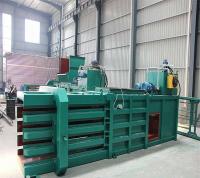 China Packaging Made Simple with Automatic Waste Paper Baler and Carton Bale Press Machine for sale