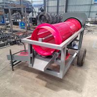 China 5-10t/h Voltage 220V/380V Gold Mining Scrubber Rotary Drum Wash Plant with Small Size for sale