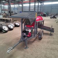 China 5-10t/h Voltage 220V/380V Gold Mining Scrubber Rotary Drum Wash Plant with Small Size for sale