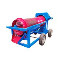 China 98% Portable River Alluvial Gold and Diamond Trommel Screen Washing Plant Machine for sale