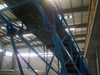 China Inclind Industrial PVC Conveyor Belt and Variable Adjustable Speed for Dryer Conveying for sale