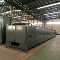 China Engineer's Guidance Ore Fines Briquette Belt Dryer Machine Mesh 2 Meters Per Section for sale
