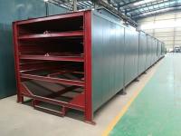 China BBQ Charcoal Briquette Mesh Band Dryer and Briquette Dryer with Hot Air Heating Source for sale