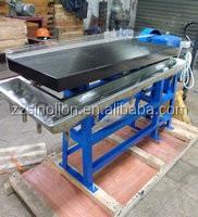 China Affordable Fiber Mini Shaking Table Gold Concentrator Table for Small Scale Operations for sale