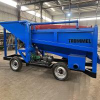 China Gold Mining Equipment Gold Wash Plant Mini Mobile Trommel Screen According to Capacity for sale