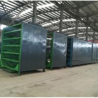 China Bar Shape Dry Material Coal Briquettes Continuous Production Conveyor Mesh Belt Dryer for sale