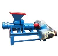 China Raw Material Coal Cinder Breeze Charcoal Bar Coal Pellets Screw Briquette Excruder Machine for sale