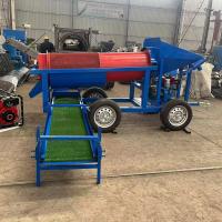 China Gold Mining Equipment Small Scale Rotary Trommel Drum Screen Machine for Placer Gold for sale