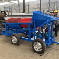 China Steel Wire Woven Rotary Trommel Drum Screen for Small Scale Gold Mining Equipment at Best for sale