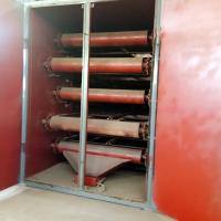 China Chain Plate Dryer Machine for Charcoal Coal Coke Carbon Black Iron and Other Briquettes for sale