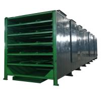 China 500-1000kg/h Carbon Steel Charcoal Briquette Chain Plate Dryer Mesh Belt Dryer with 1 for sale